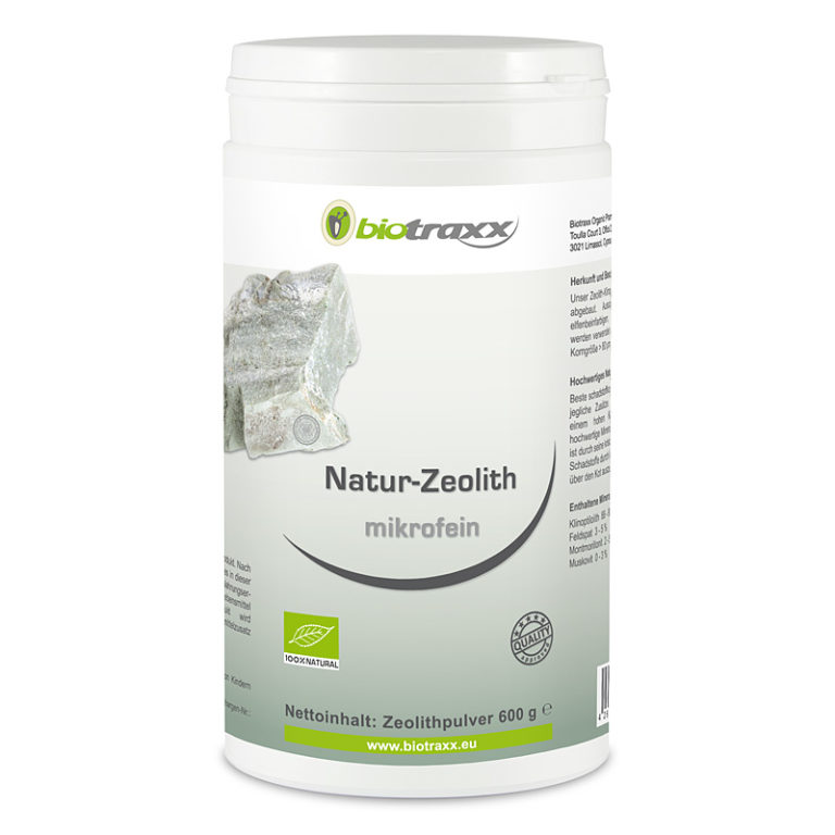Biotraxx Natur-Zeolith – Technischer Rohstoff (600g)